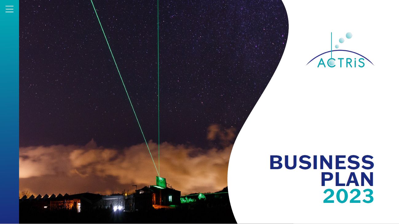 ACTRIS Business Plan 2023 | ACTRIS